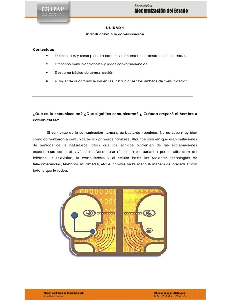 1 - Introduccion A La Comunicacion | PDF | Comunicación | Escritura