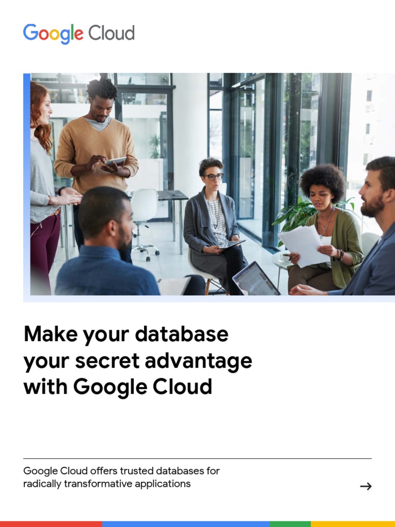 Guide To Google Cloud Databases | PDF | Cloud Computing | Databases
