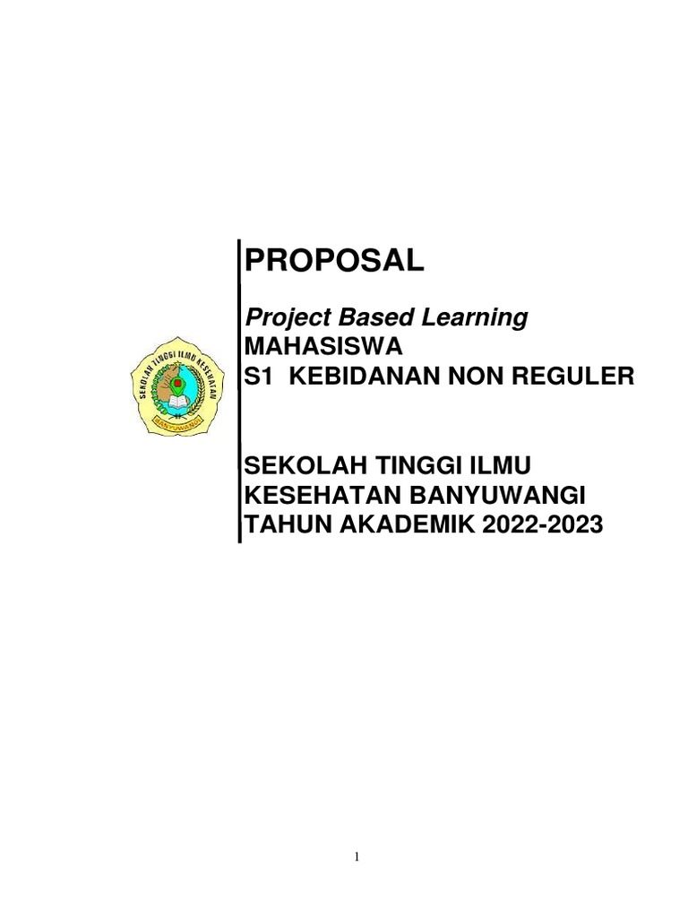 PROPOSAL PBL TGL 2 Maret 2023 | PDF