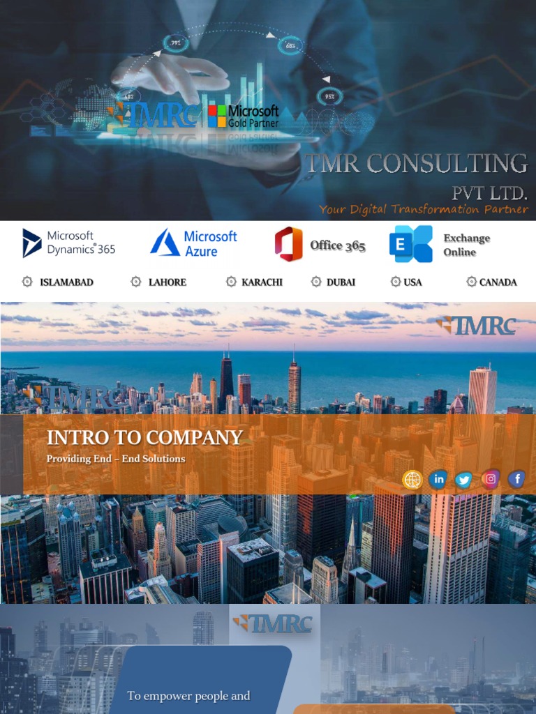 TMR Consulting - Profile | PDF