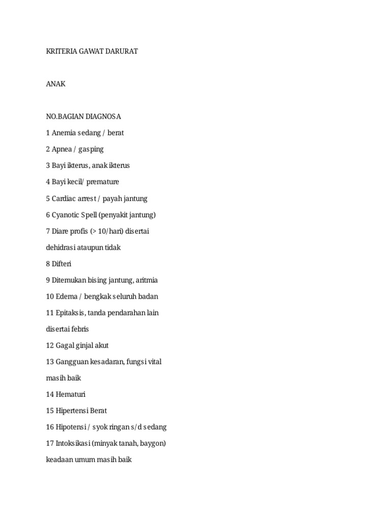 Gawat Darurat BPJS PDF | PDF