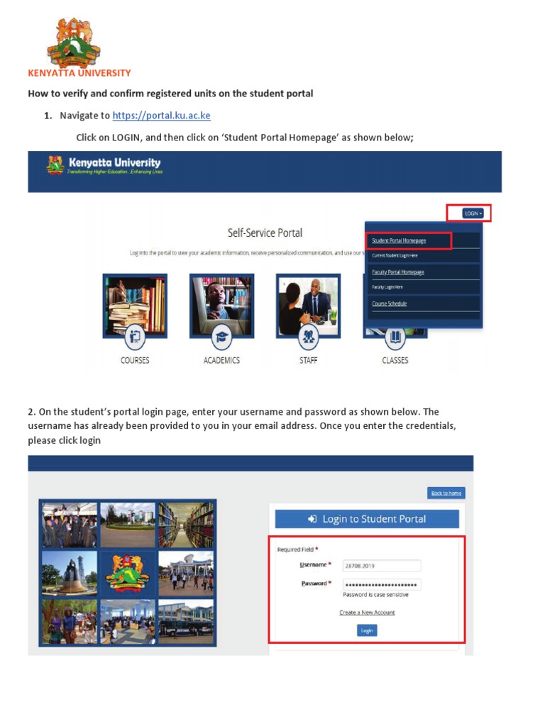 Student Portal Guide | PDF