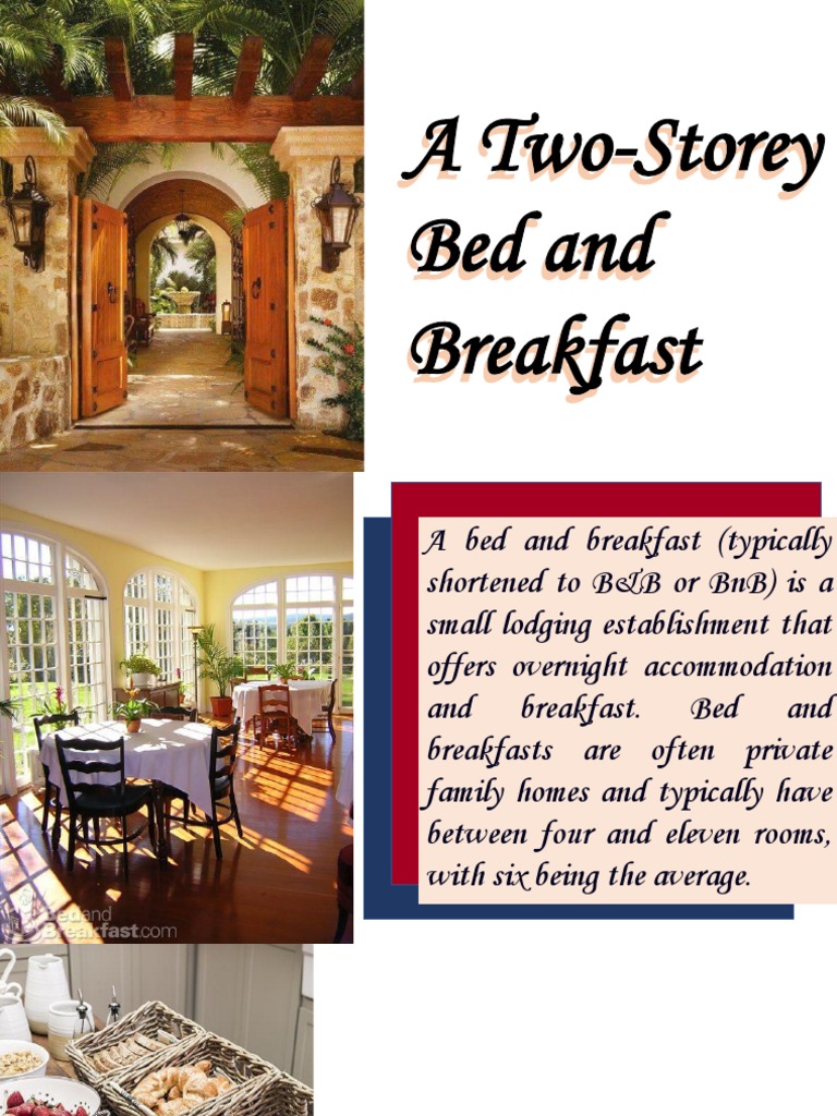 Bed and Breakfast | PDF