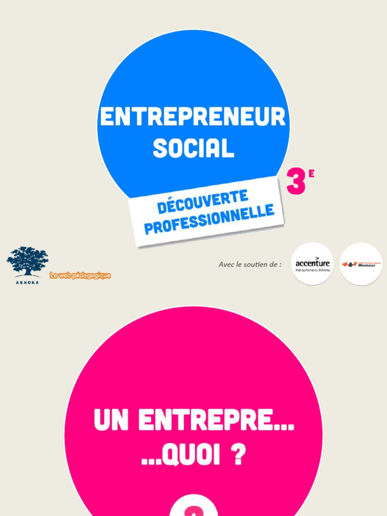 Entrepreneur Social | PDF | Entrepreneuriat | Grameen Bank
