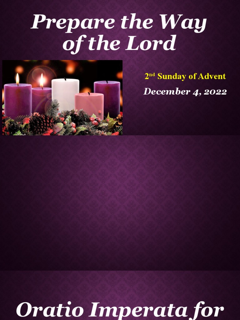 Advent PowerPoint Backgrounds | PDF | Lord's Prayer | God The Father