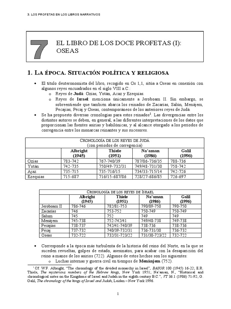 El Libro de Los Doce Profetas. Oseas 4.0 | Descargar gratis PDF | Jacob ...