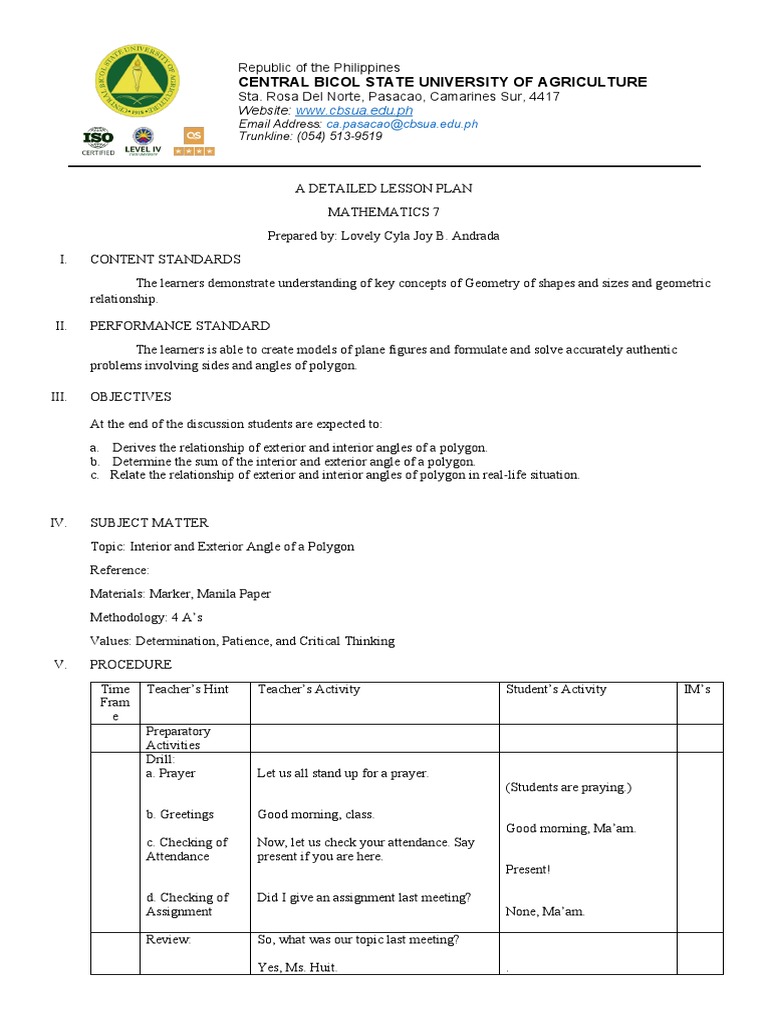 g7-dlp Interior and exteriorMONDAY | PDF | Polygon | Angle