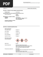 Safety Data Sheet: Section 1: Identification of The Substance and ...