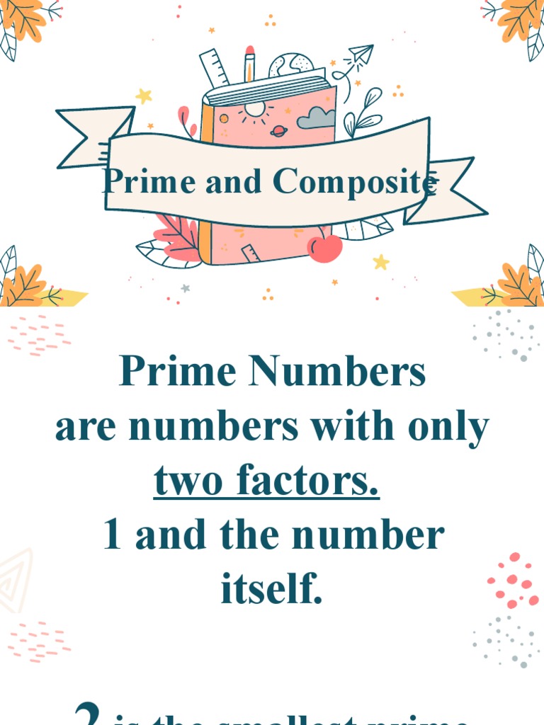 Prime and Composite | PDF