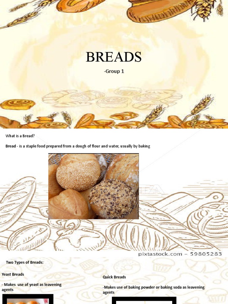 An In-Depth Exploration of Breads: Types, Methods, Characteristics and More | PDF | Breads | Dough