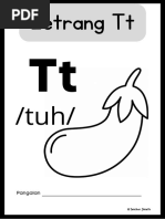 Letrang VV Kindergarten Worksheets | PDF