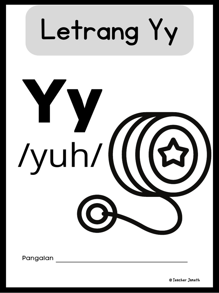 Letrang Yy Kindergarten Worksheets | PDF