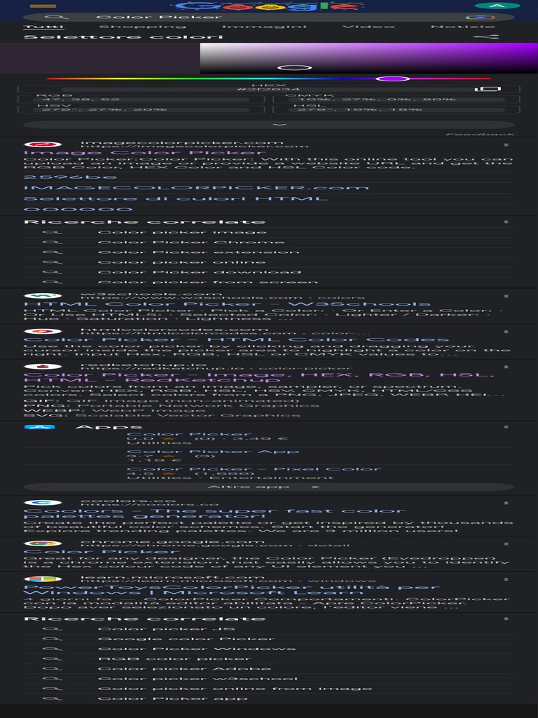 Color Picker - Cerca Con Google | PDF | Image Processing | Graphic Design