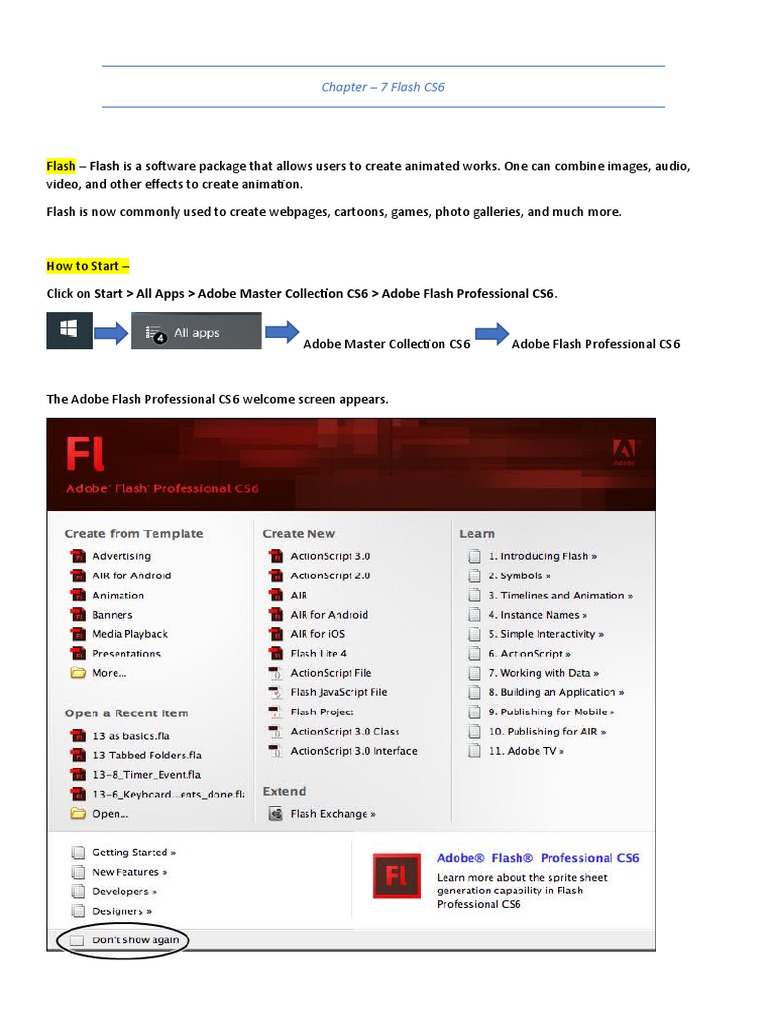 Chapter 7 Nice | PDF | Adobe Flash | Adobe Creative Suite
