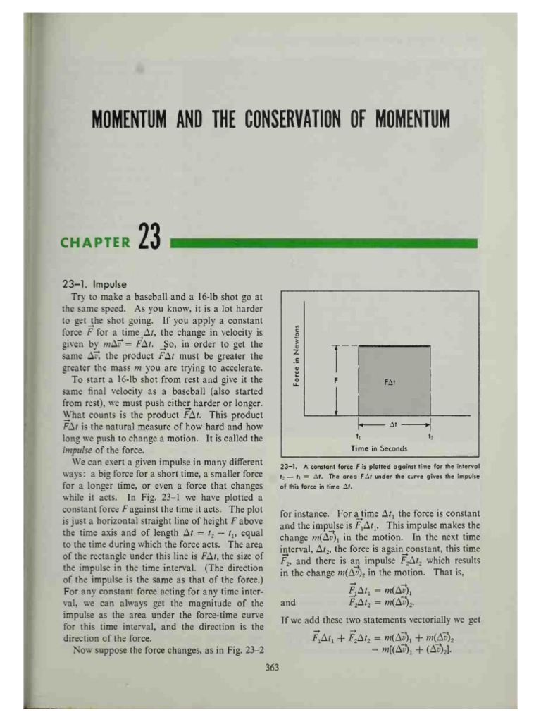 PSSC Cap 23 PDF | PDF | Momentum | Force