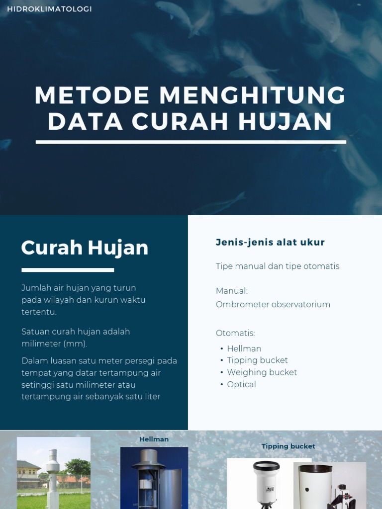 Metode Menghitung Curah Hujan PDF | PDF