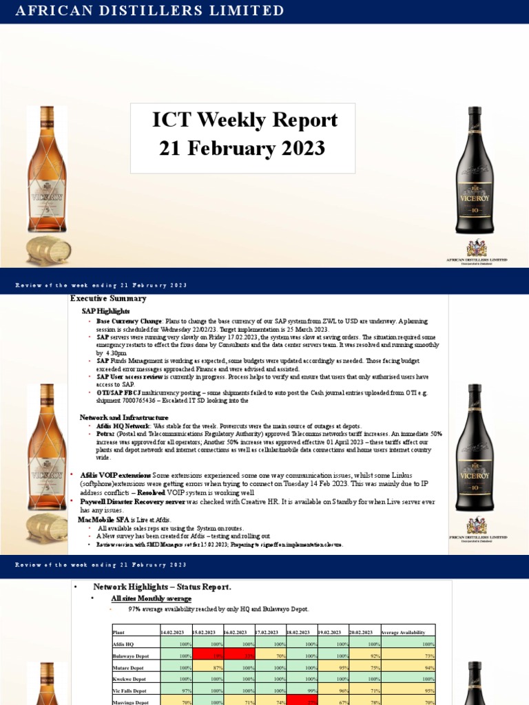 Afdis ICT Weekly Report 21.02.2023 | Download Free PDF | Internet ...