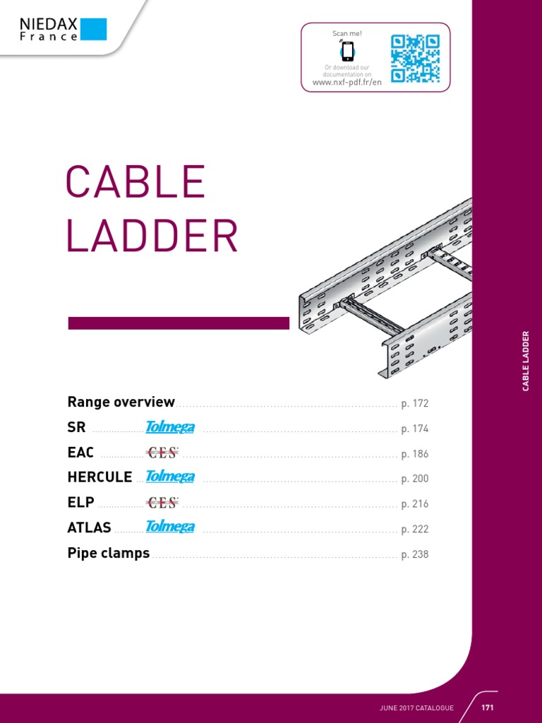 NXF Cable Ladder en 2017 | PDF | Rivet | Screw
