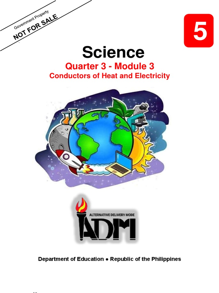 SC5 Q3 Module 3 Conductors of Heat and Electricity - V2 PDF | PDF | Electrical Conductor ...