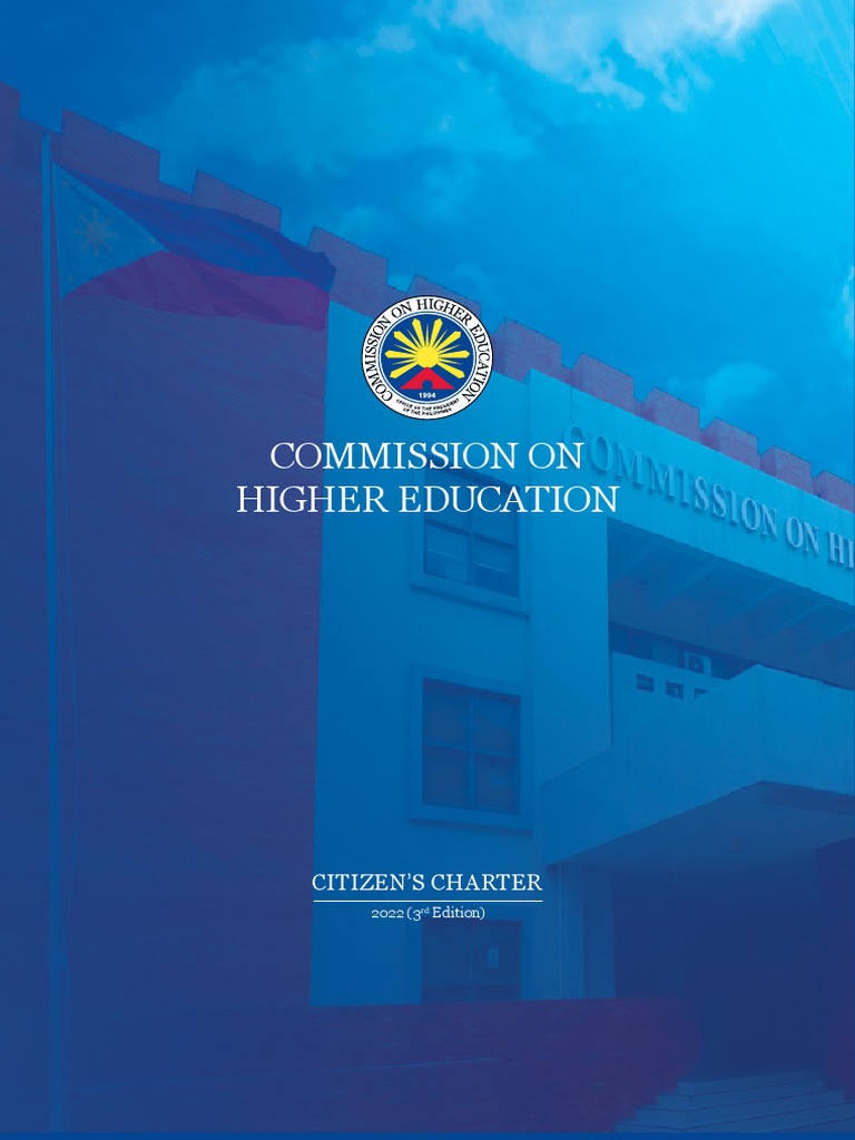 Citizen's Charter 2022 (3rd Edition): A Guide to the Services ...