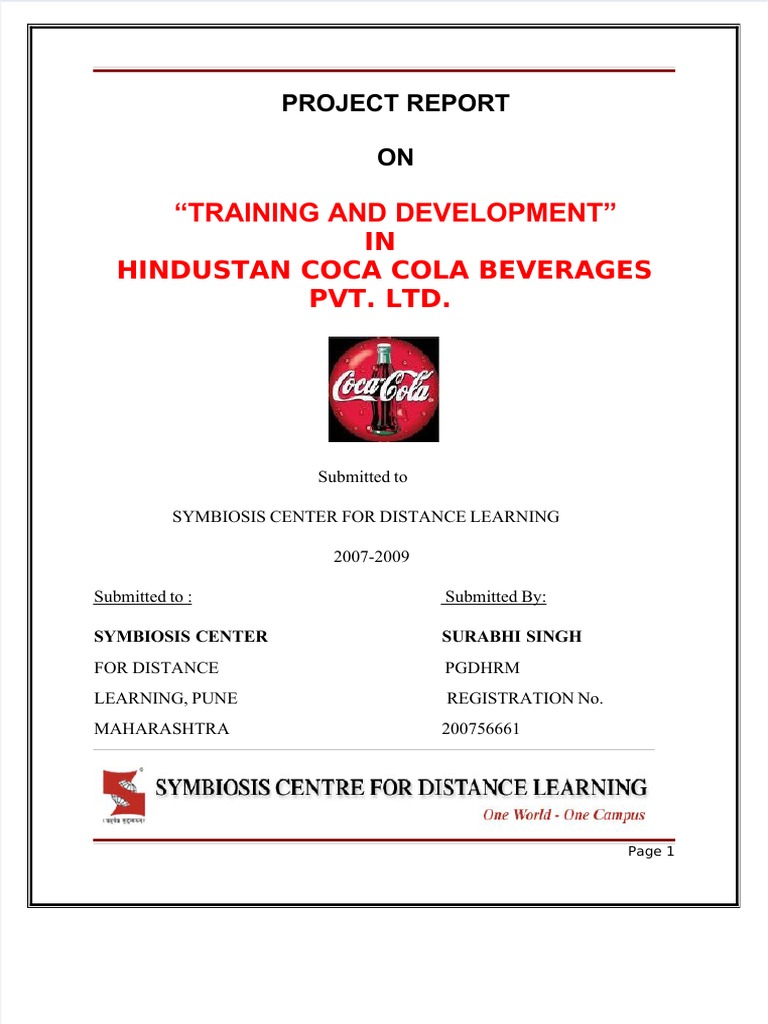 No.2 Report | PDF | Coca Cola | The Coca Cola Company