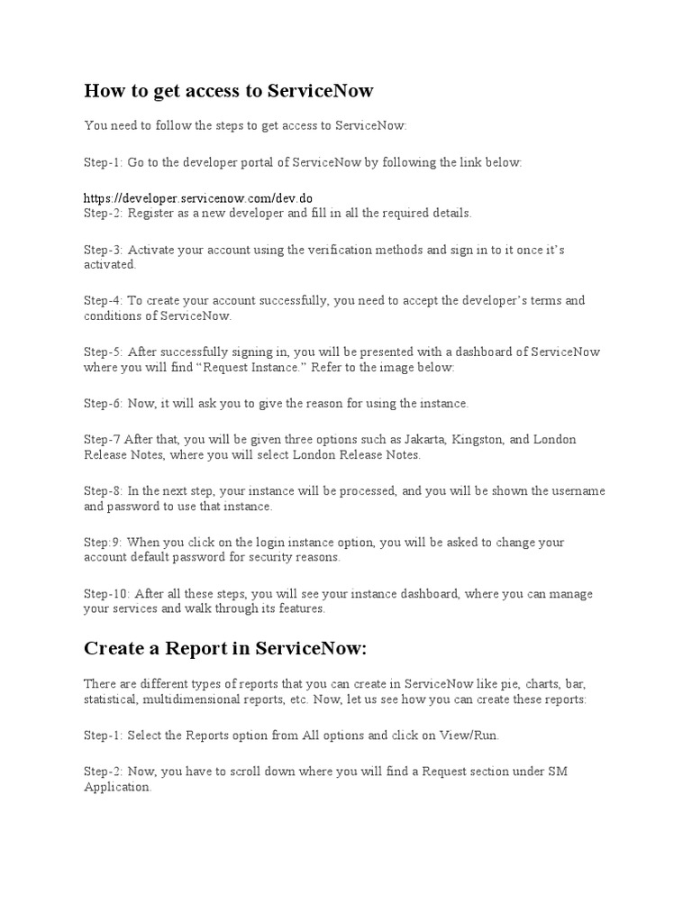 A Step-by-Step Guide to Getting Access to and Creating Reports in the ...