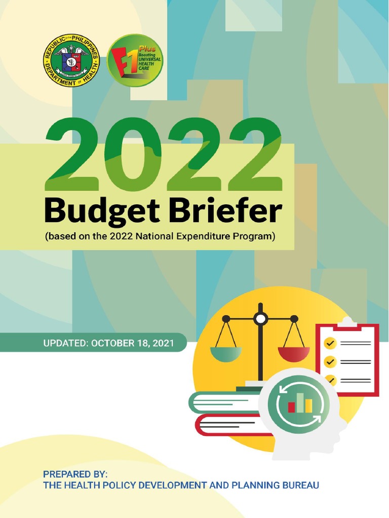 2022 DOH Budget Briefer | PDF | Health Care | Health System