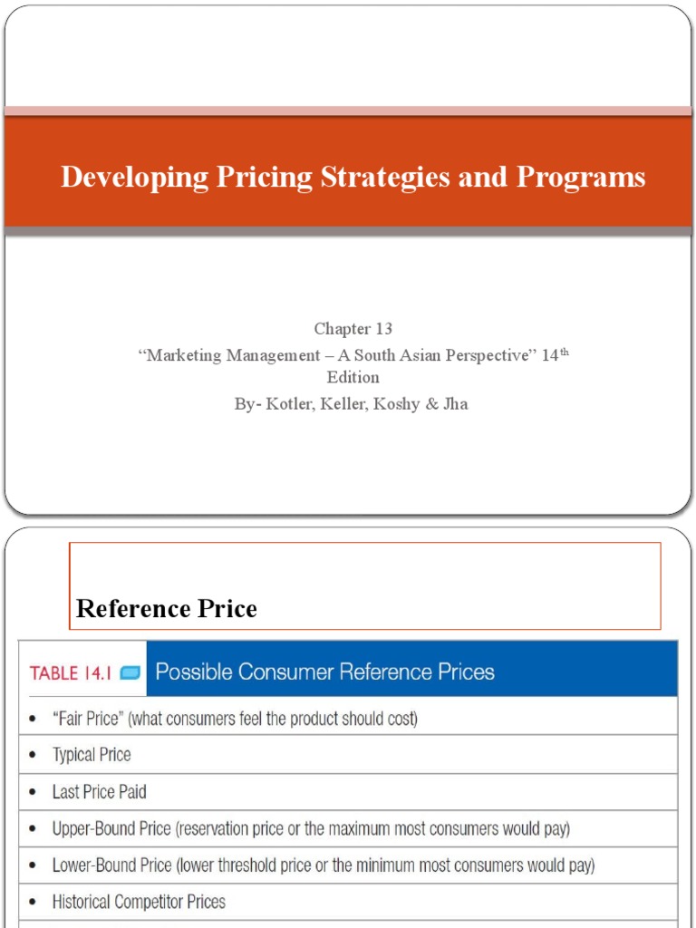 Pricing Strategies in Marketing Management | PDF | Business | Law