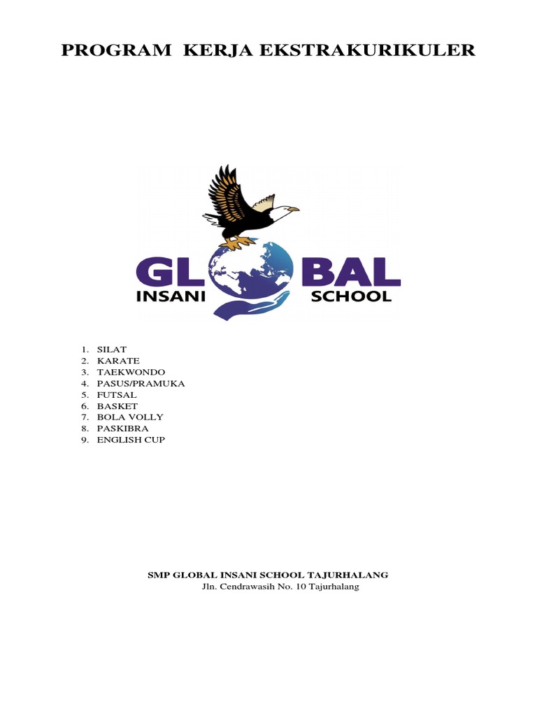 Program Ekskul 2020-2021 | PDF
