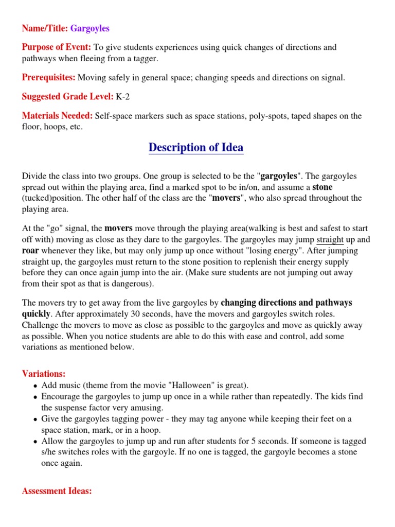 K-2 Gargoyles PDF | PDF