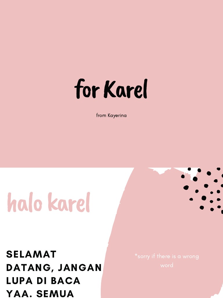 For Karel | PDF