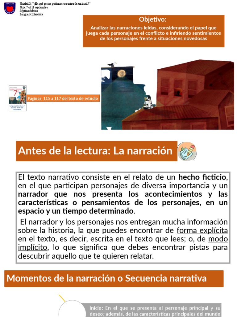 Análisis de Personajes en Narraciones | PDF | Narración