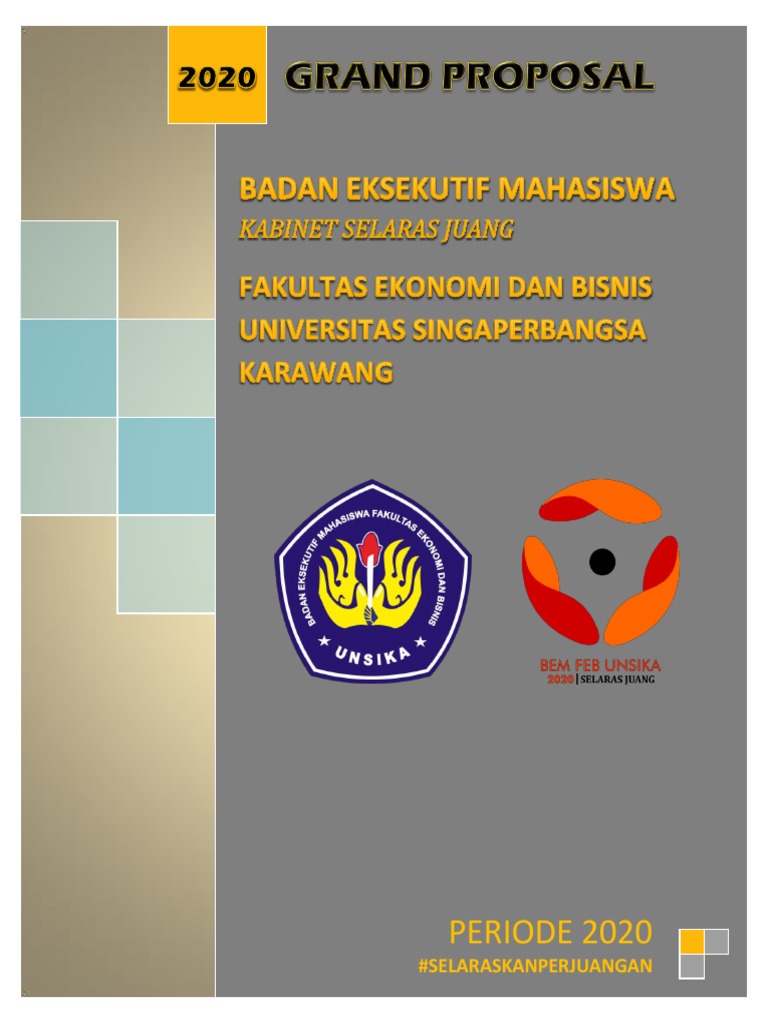 Visi dan Misi BEM FEB Unsika 2020 | PDF | Karier & Perkembangan