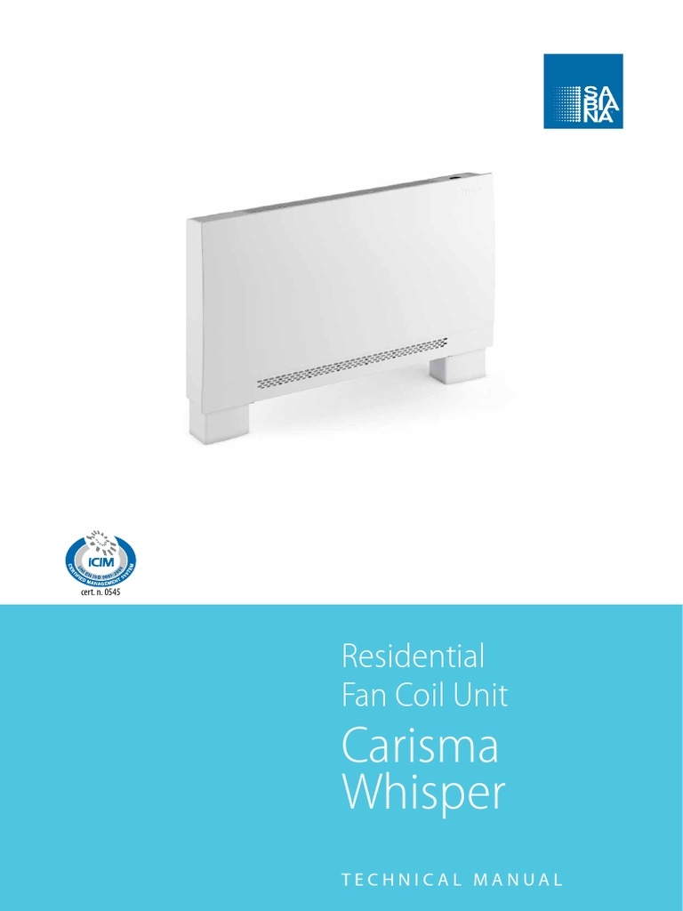 Carisma Whisper CFF Ecm Catalogo Sabiana 20201210 110749 en 2pdf PDF ...