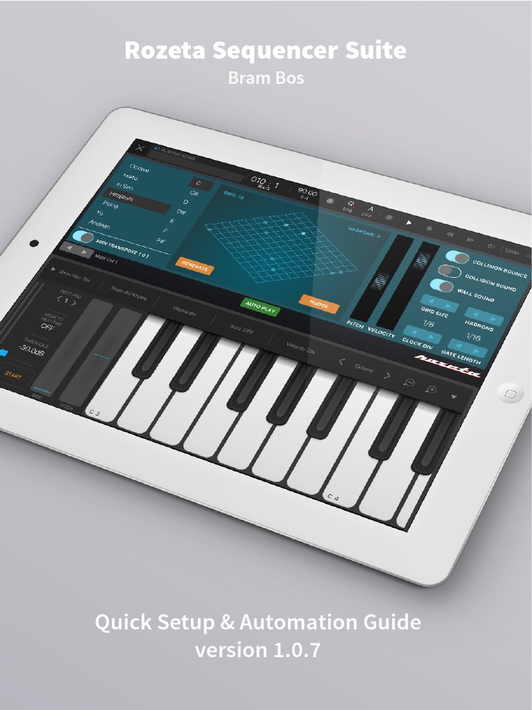 Rozeta Setup Guide-1 | PDF | Synthesizer | Ios