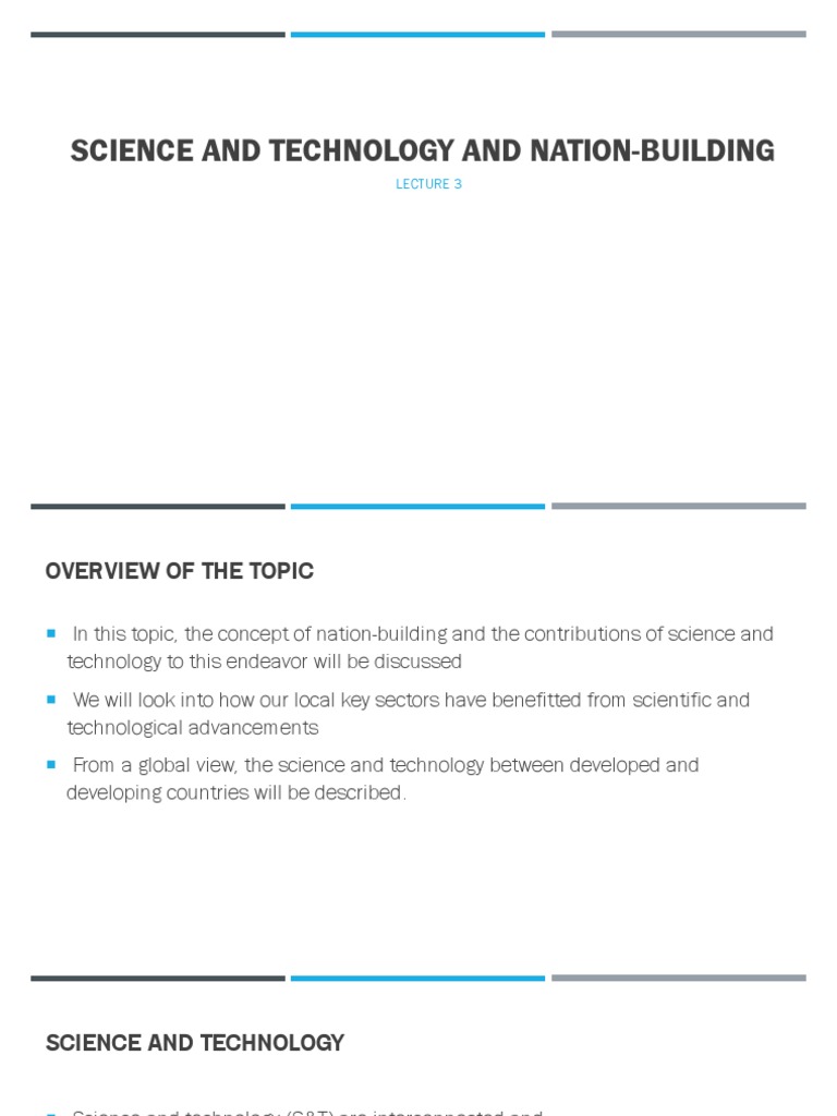 STS Lecture - 3 | PDF | Developing Country | Science