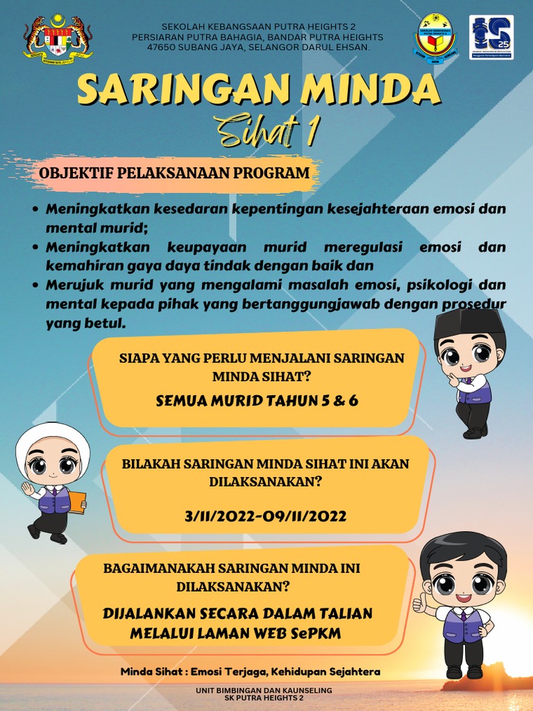 Saringan Minda Sihat 1 | PDF