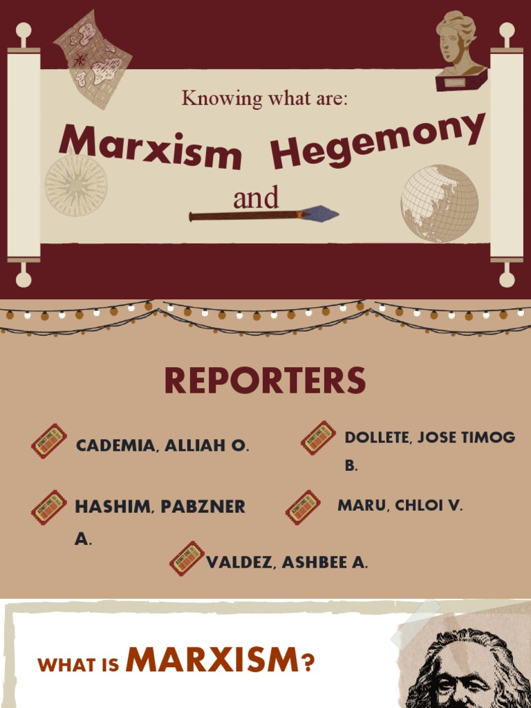 Understanding Marxism and Hegemony | PDF | Marxism | Communism