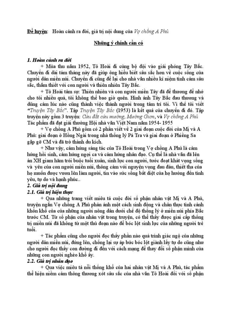 Vo Chong A Phu Vo Nhat | PDF