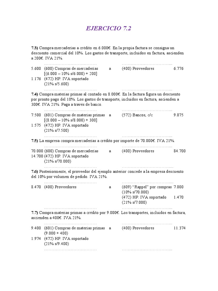 Ejercicio 7.2 | PDF | Bancario