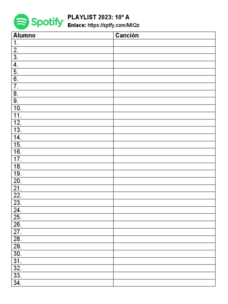 Spotify List | PDF | Deportes y actividades al aire libre | Ciencia y ...
