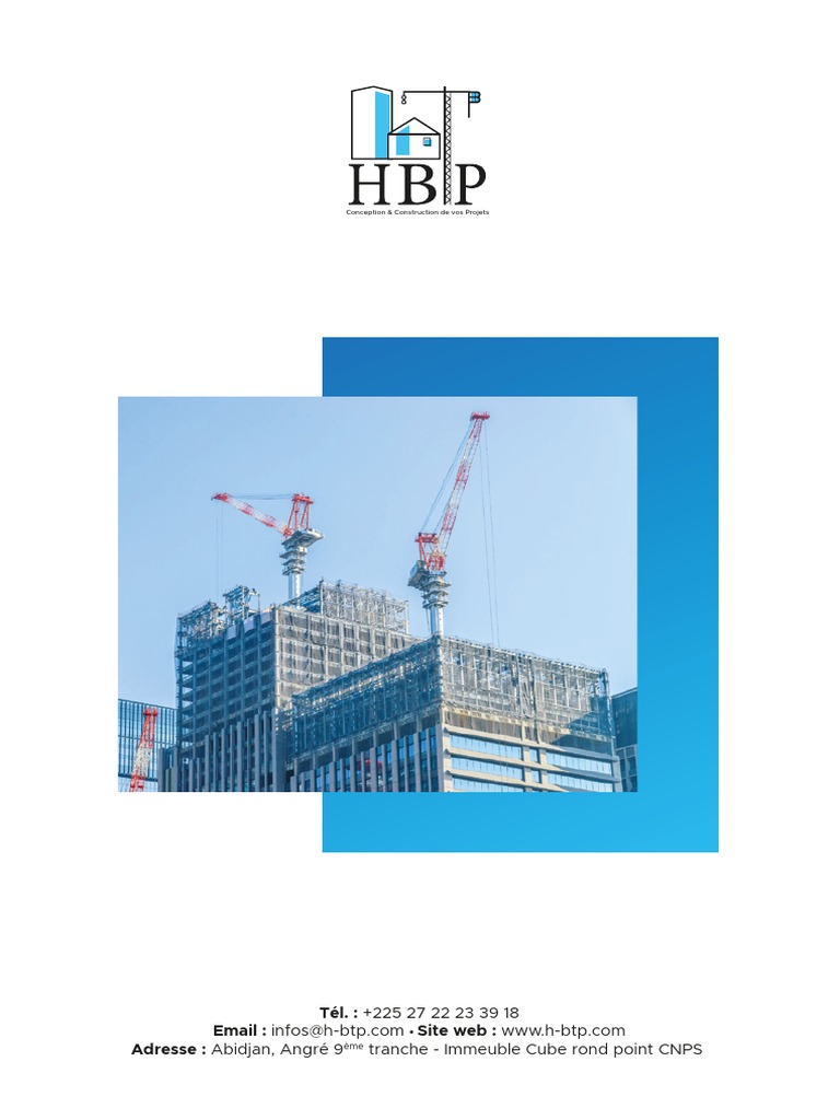 Présentation HBTP 2023 PDF | PDF | Ingénierie | Immobilier