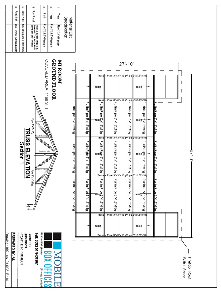 Mi Room - Plan View - D1 | PDF | Building | Building Engineering
