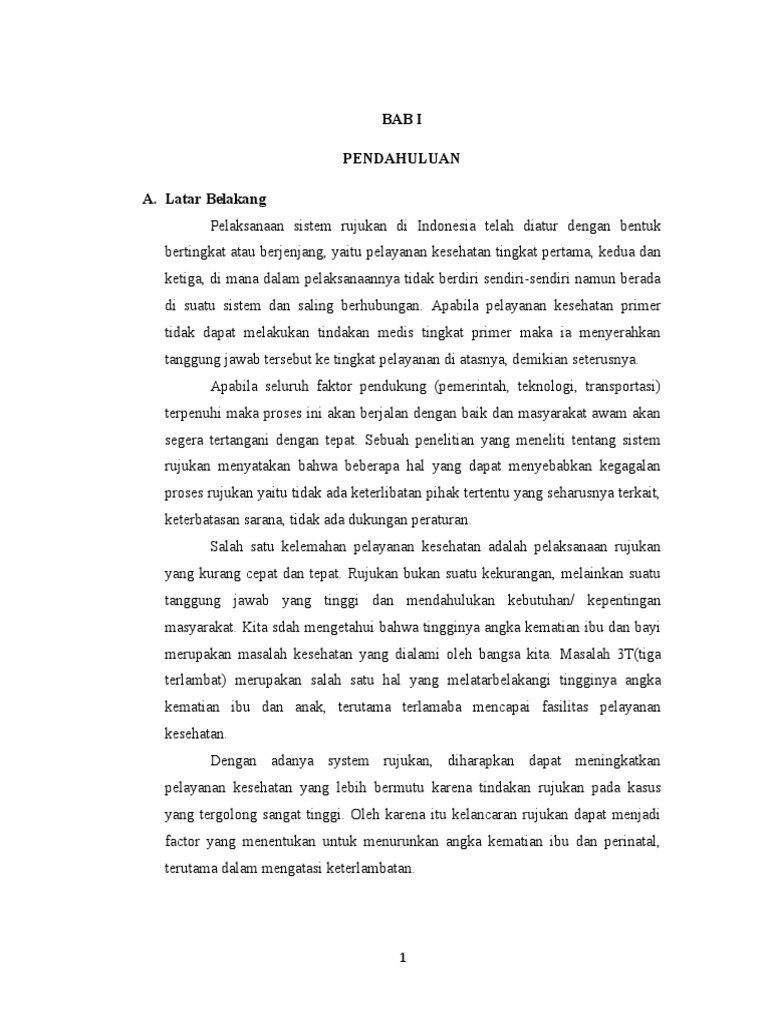 Sistem Rujukan Pelayanan Kesehatan: Definisi, Tujuan, Jenis, dan Jalur ...