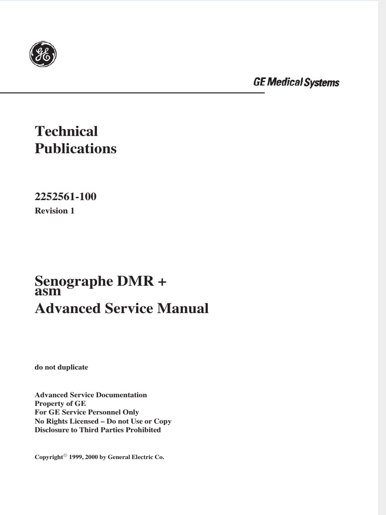 Ge Senographe 600t | PDF