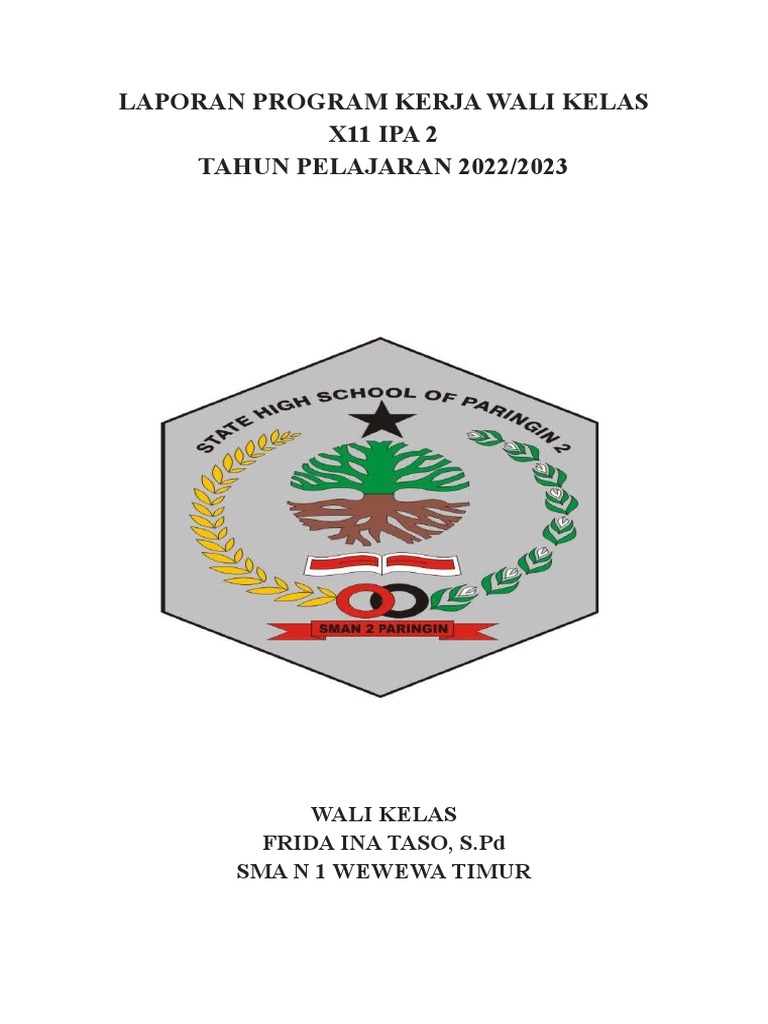 Laporan Wali Kelas Xii Ipa 2 | PDF