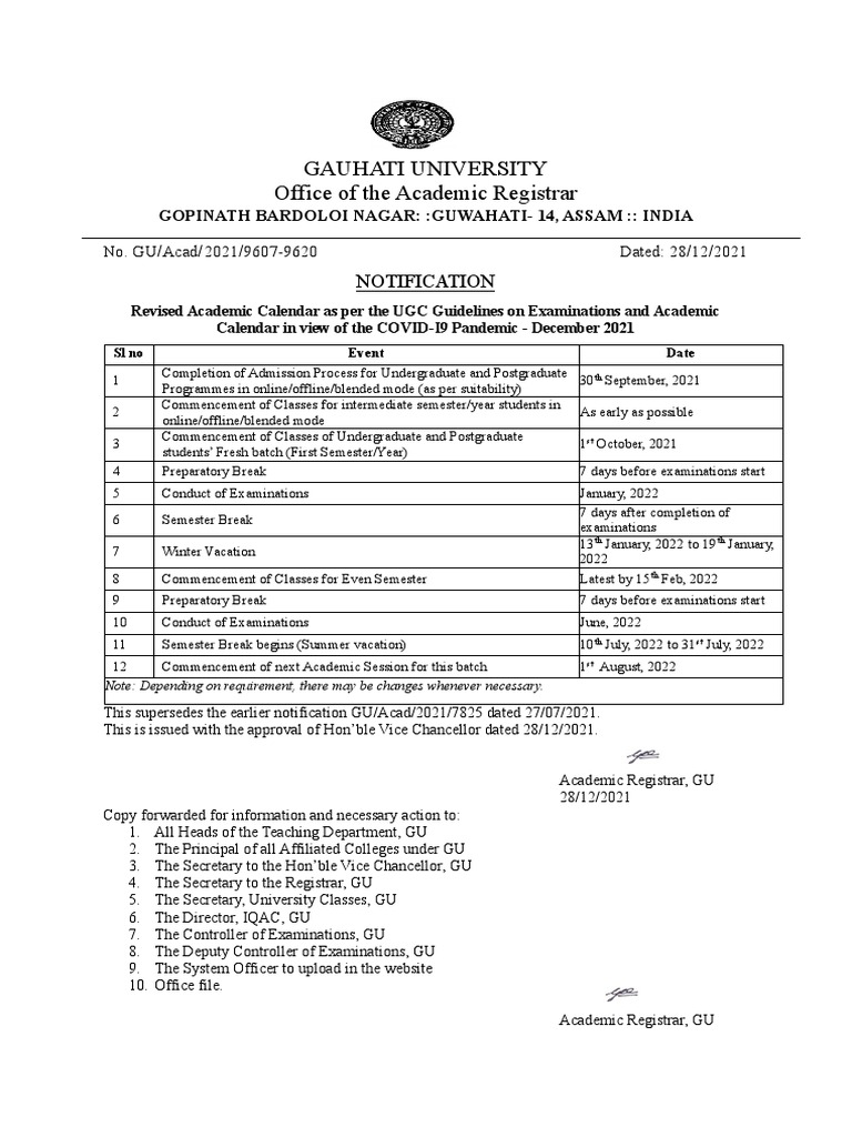 Academic Calendar - Dec28 - 2021 | PDF | Academic Term | Educational Stages