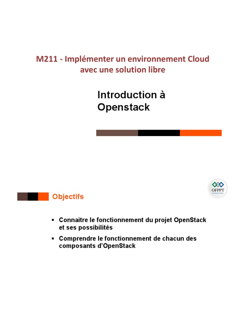 Cours Openstack Partie1-2 PDF | PDF | OpenStack | Logiciel système