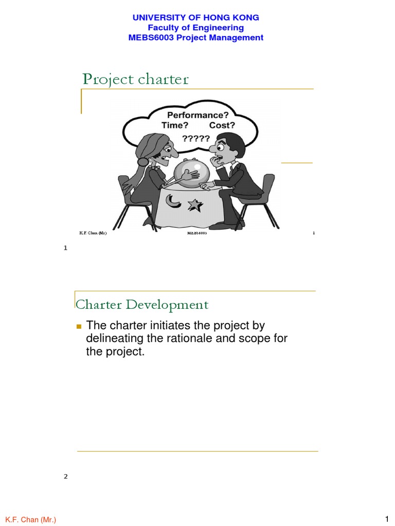KFC 3b Project Charter 2023 PDF | PDF | Project Management | Business