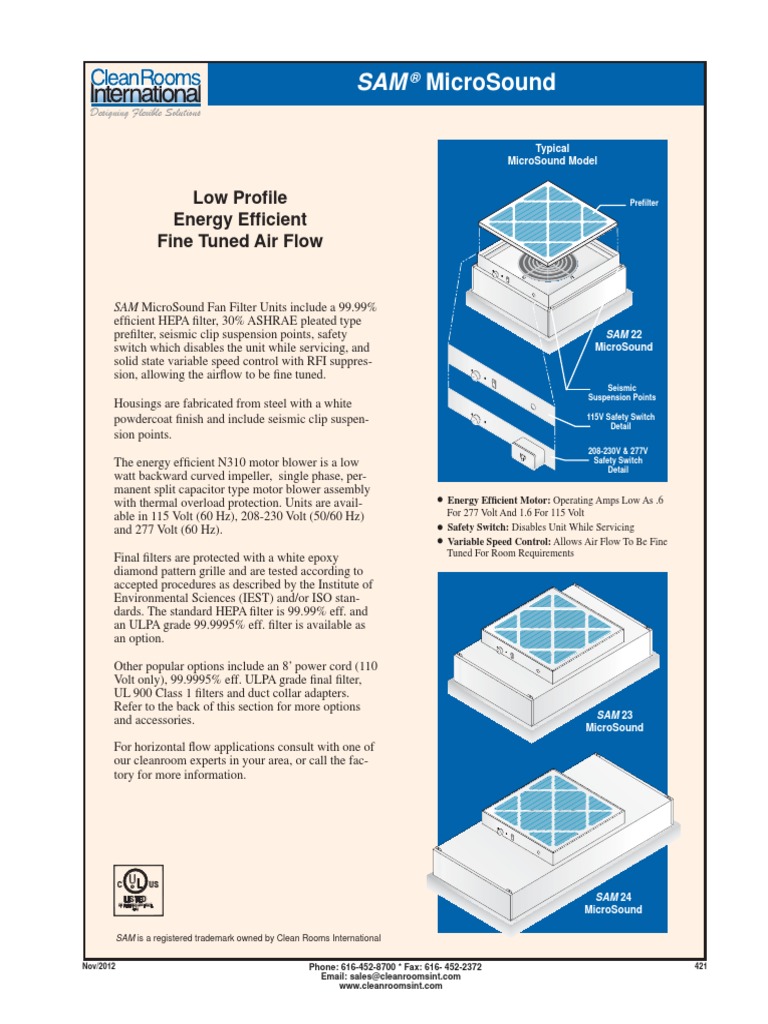 CRI SAM-MicroSound-NCR | PDF | Electrical Engineering | Electricity